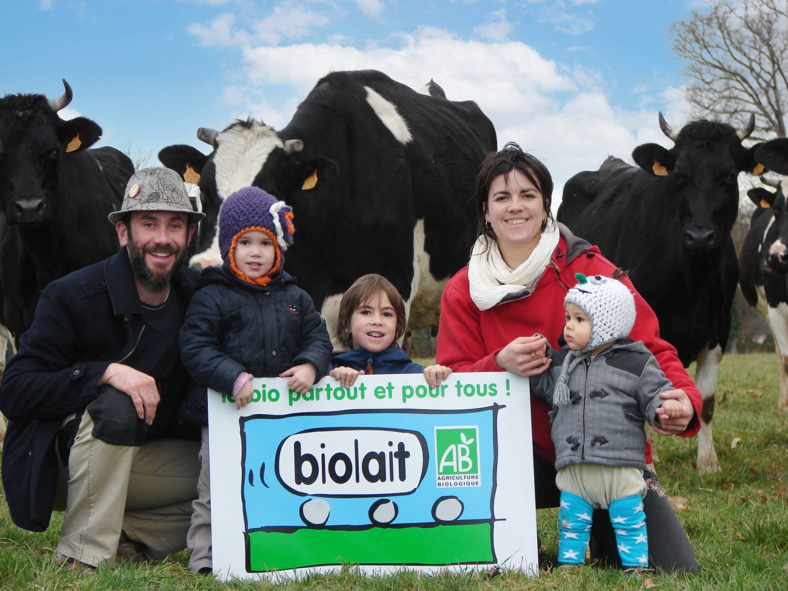 Le groupement Biolait - Il Lait Là